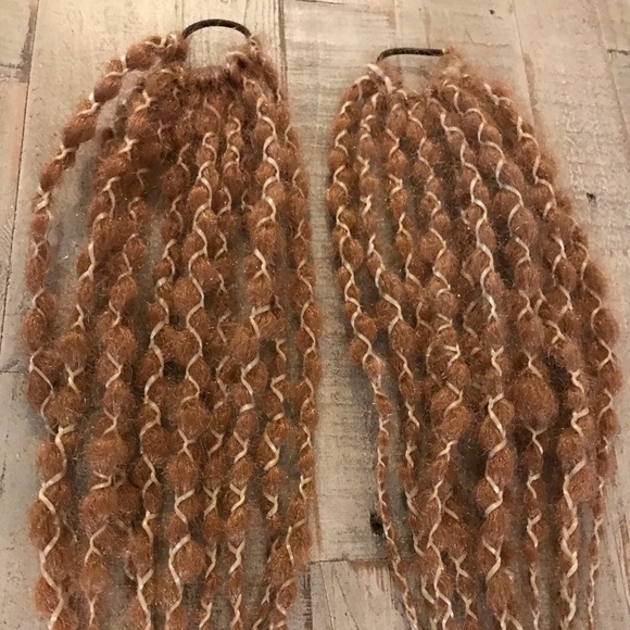 Damnation Hair | Accessories | 2 Dread Dreadlock Braid Pony Fall Hair ...